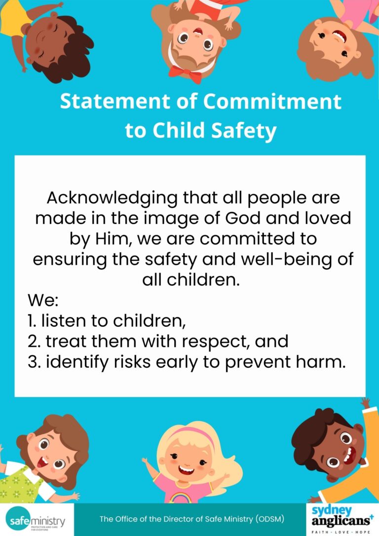 Child Safe Standards – Safe Ministry