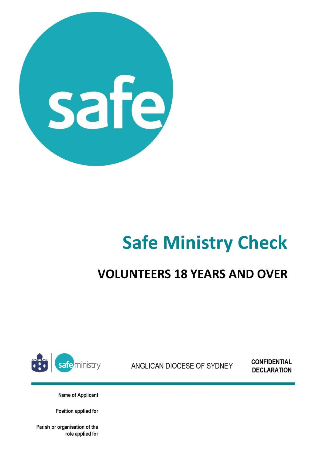 Safe Ministry Check – Information – Safe Ministry